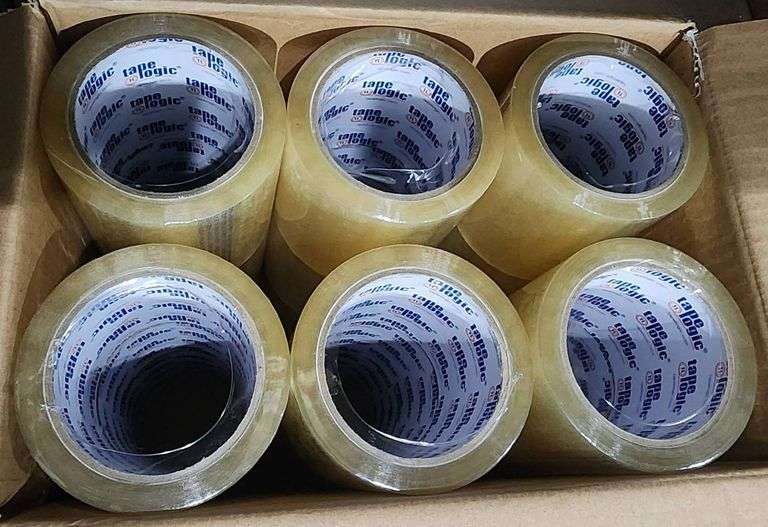 18 Rolls Tape Logic Clear Packing Tape, 4″ x 72 yds - Metzger Property ...