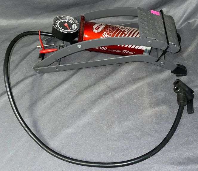 Bell AirStorm 500 Foot-Operated Air Pump with Pressure Gauge - Metzger ...