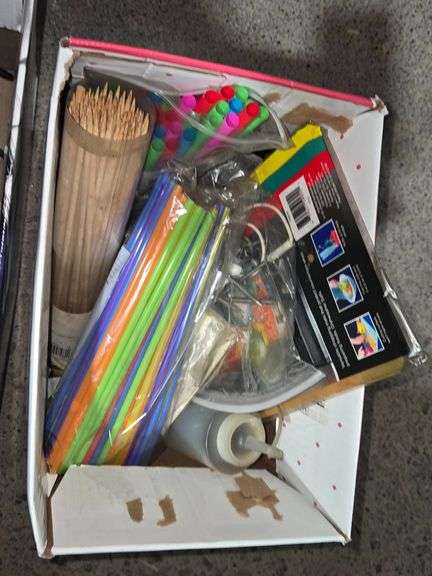 Crafting Supplies And Electrical Equipment in Two Boxes - Metzger ...