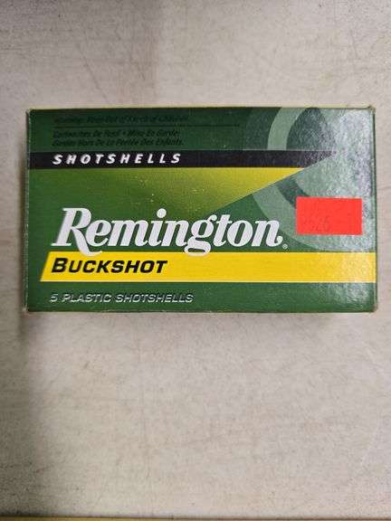 Remington 12 Gauge Buckshot 2-3/4" 4 BK, 5 shotshells - Metzger ...