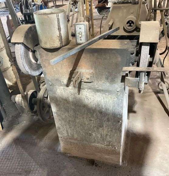 Industrial Grinder with 12-Inch Grinding Wheels - Metzger Property ...