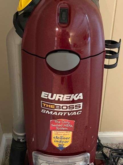 Eureka The Boss SmartVac Upright Vacuum Cleaner with HEPA System ...