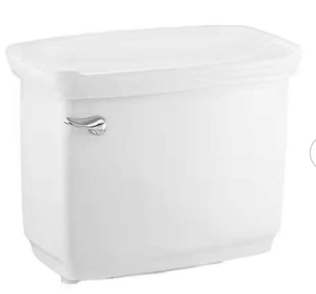 Glacier Bay Designer 1.28 GPF Single Flush Toilet Tank Only in White ...