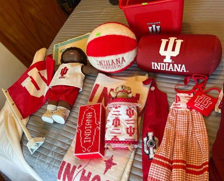 Indiana University Memorabilia Collection with Apparel, Toys, and Home ...
