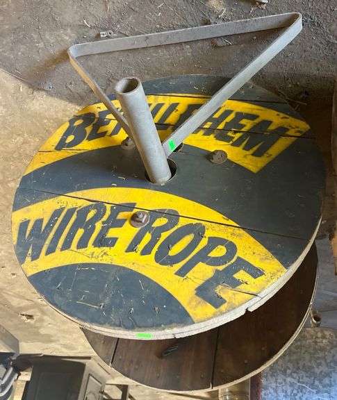 Spool with Wire Rope 24″ - Metzger Property Services, LLC