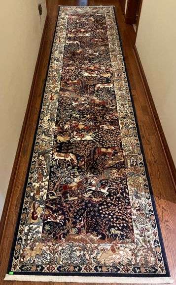 Toney Giraldi Unique Loom Nain Design Persian-Style Runner Rug with ...