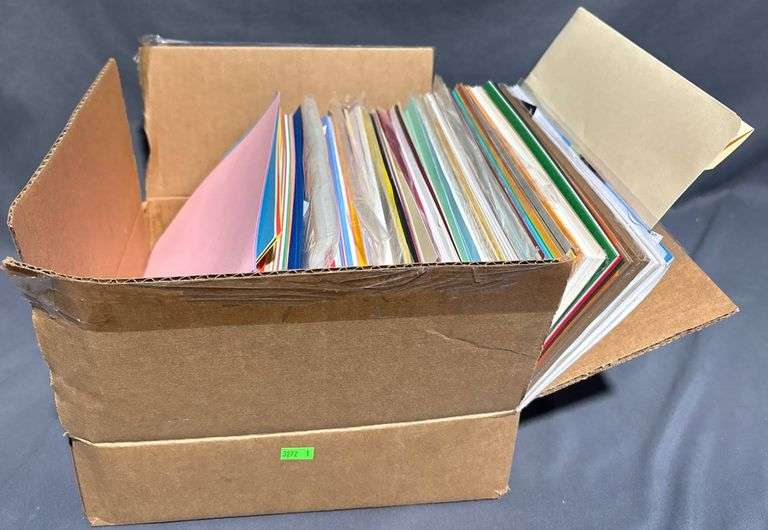 Cardstock and Colored Paper in Box - Metzger Property Services, LLC