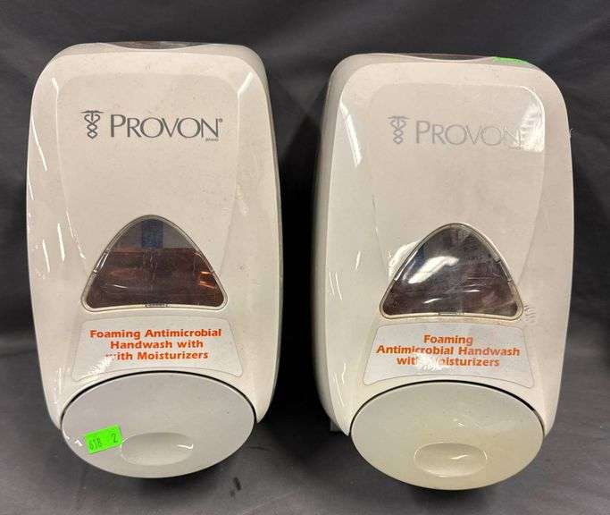 Two Provon Foaming Antimicrobial Handwash Dispensers - Metzger Property ...