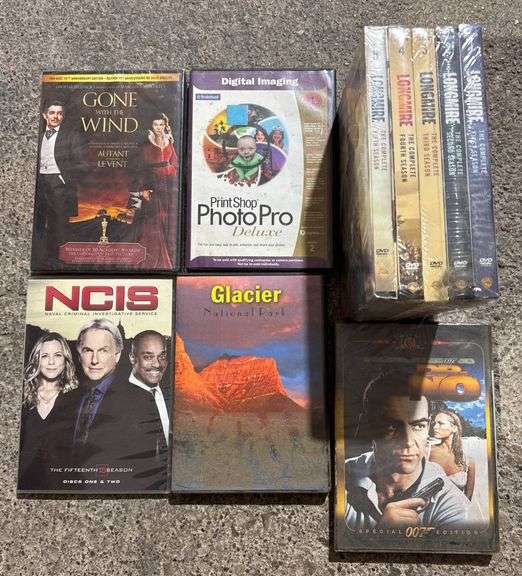 DVDs, Software, and CDs Including Television Series and Movies ...