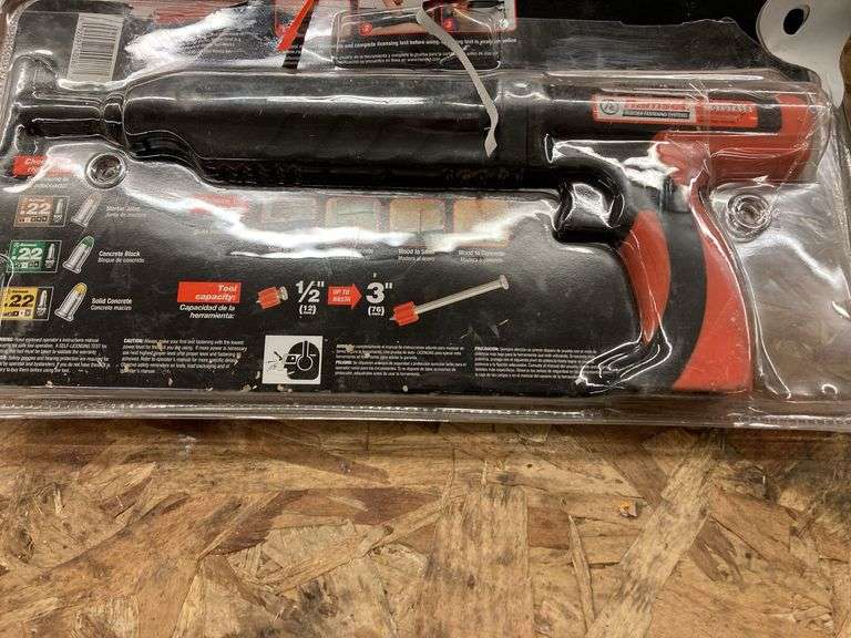 Ramset MasterShot 0.22 Caliber Powder Actuated Tool - Metzger Property ...