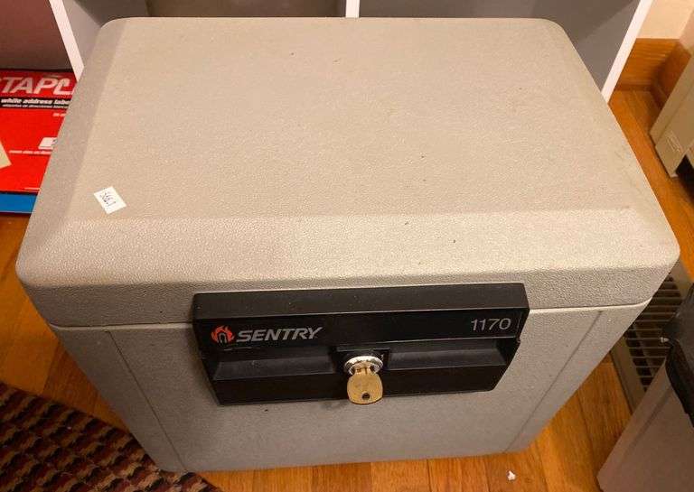 Sentry Model 1170 Fire-Resistant Security File Box - Metzger Property ...