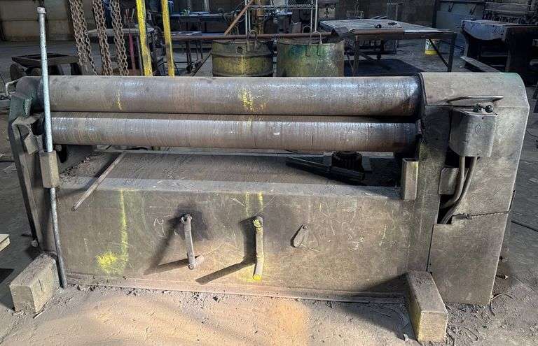 Metal Roll Former with 60-Inch Rollers and 3-Face Capability - Metzger ...