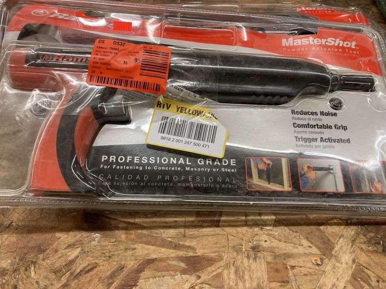 Ramset MasterShot 0.22 Caliber Powder Actuated Tool - Metzger Property ...