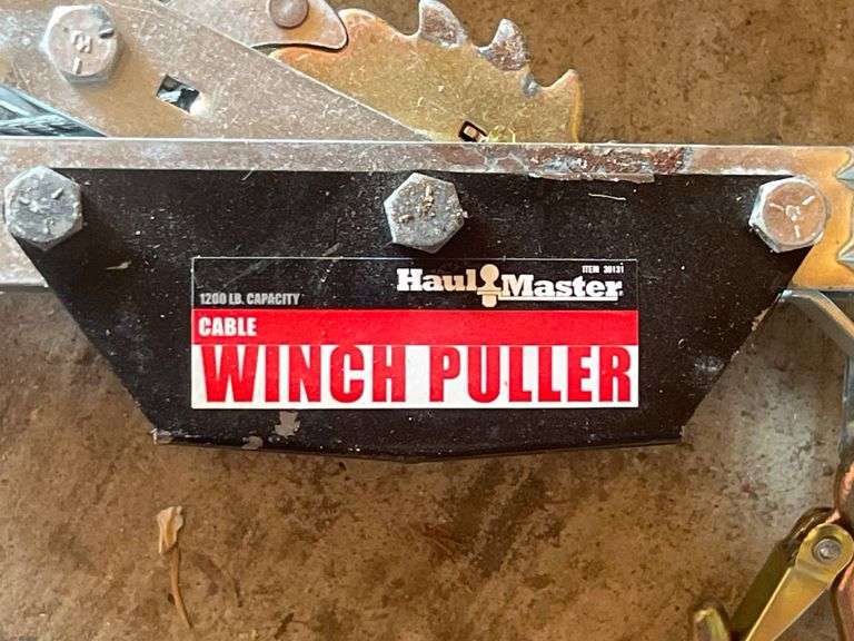 Haul-Master Cable Winch Pullers with 4000 Lb. Capacity - Metzger Property Services, LLC