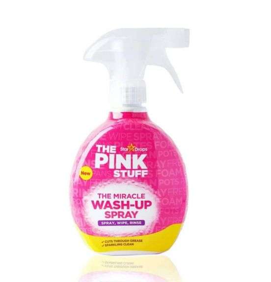 THE PINK STUFF 16.9 oz Liquid Wash Up Spray Dish Soap - Metzger ...
