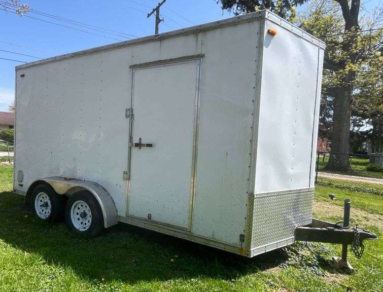 2011 14-Foot Dual-Axle Enclosed Cargo Trailer by Ferocity Industries ...