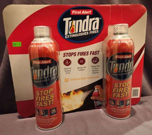 First Alert Tundra Fire Extinguishing Aerosol Spray Pack - Metzger ...