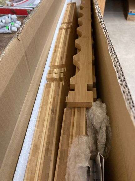 VEVOR 36-Bottle Stackable Modular Wine Rack, 4-Tier Solid Bamboo Wood ...