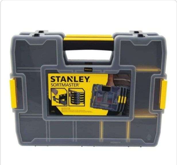 Stanley SortMaster Junior 14-Compartment Small Parts Organizer ...