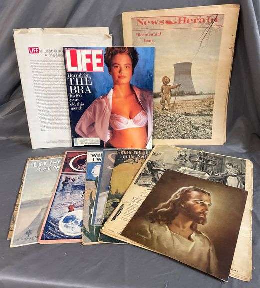 Ephemera Lot with Magazines, Sheet Music, and Prints - Metzger Property Services, LLC