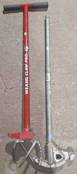Metal Conduit Bender and Weasel Claw Hand Tool Set - Metzger Property ...