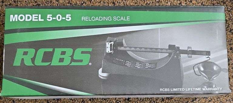 RCBS Model 5-0-5 Reloading Scale - Metzger Property Services, LLC