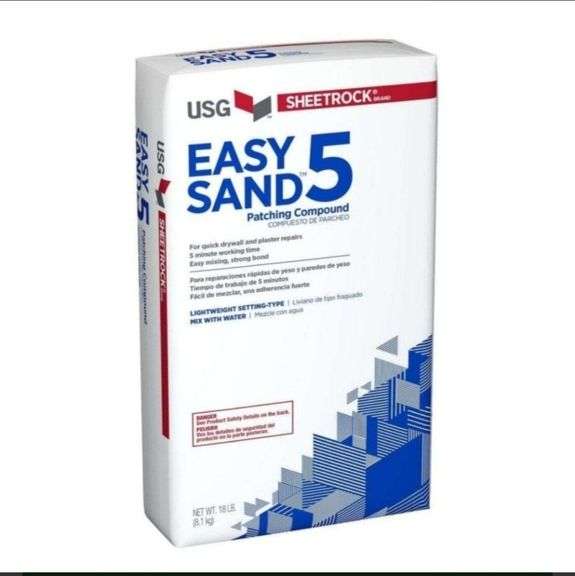 USG Sheetrock Brand 18lb. Easy Sand 5 ightweight Setting-Type Joint ...