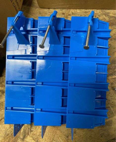 Carlon 4-Gang 60 cu. in. PVC New Work Electrical Switch and Outlet Box ...