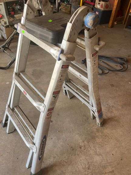 Werner MT-13 300 lbs Load Capacity Multi-Purpose Ladder with ...