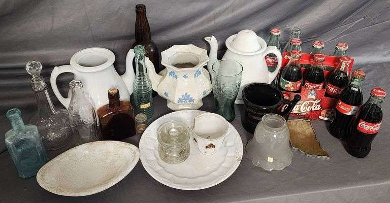 Coca-Cola 6 Pack Bottles, Ceramic Pitchers, Tableware, Glass Bottles ...