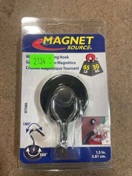Magnet Source Magnetic Rotating Hook - Metzger Property Services, LLC