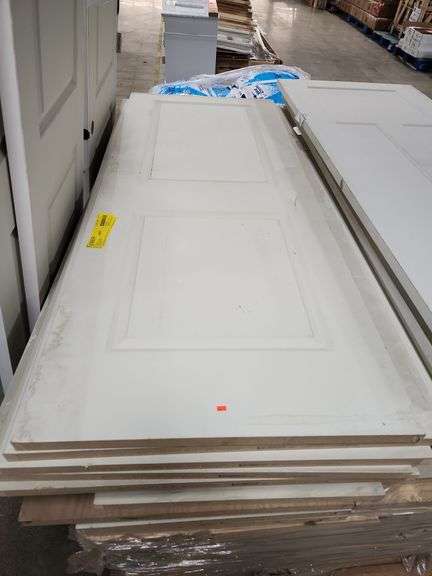 JELD-WEN 32in.x80in.2Panel Carrara Primed White Smooth Hollow Core ...