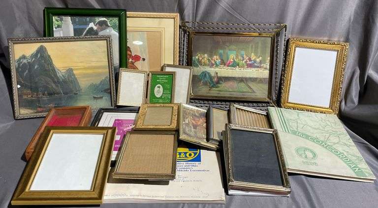 Photograph Frames and Railroad-Themed Booklet - Metzger Property ...