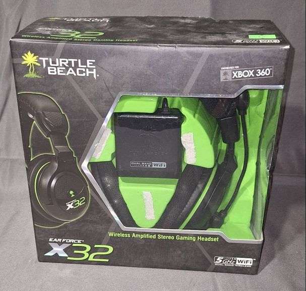 Turtle Beach Ear Force X32 Gaming Headset for Xbox 360 - Metzger ...