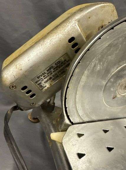 Rival Electric Food Slicer Model 1032 - Metzger Property Services, LLC