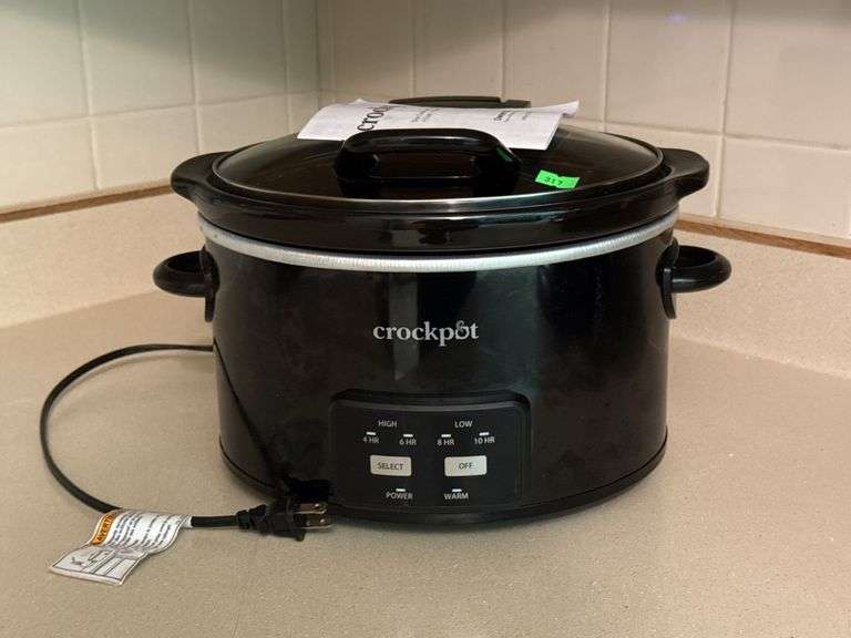 Crock-Pot Slow Cooker with Hinged Lid and Digital Controls - Metzger ...