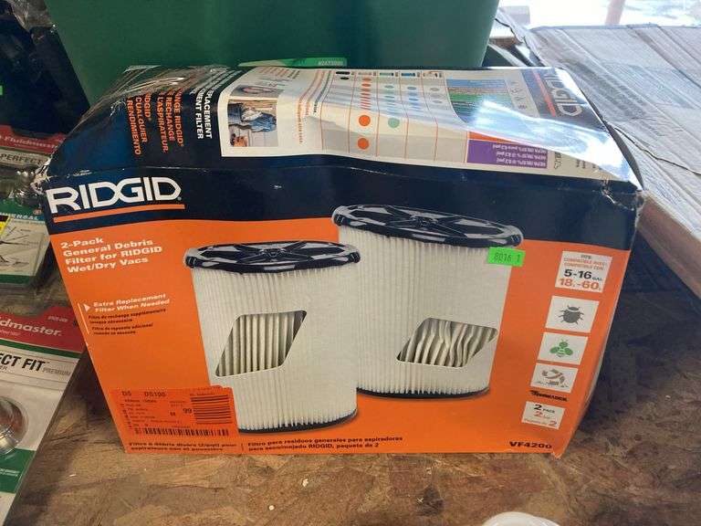 Ridgid 2-Pack General Debris Filter For Wet/Dry Vacs - Metzger Property ...