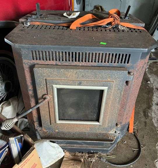 Pellet Stove by England’s Stove Works with Control Panel - Metzger ...