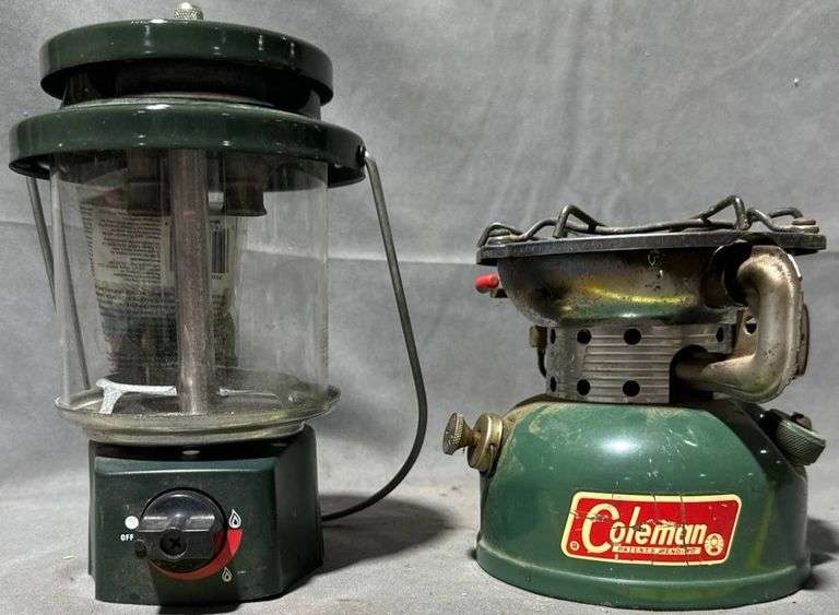 Coleman Lantern and Model 502 Single-Burner Camp Stove - Metzger ...
