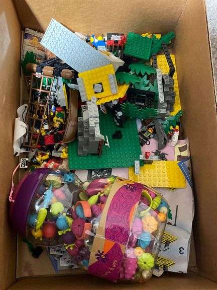 Lego Building Blocks and Pop-Arty Beads by B. Toys - Metzger Property ...