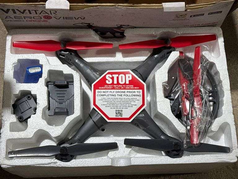 Vivitar AeroView Video Drone with GPS and Camera - Metzger Property ...