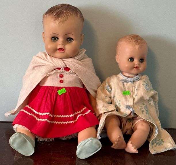 Dolls with Clothing and Painted Features - Metzger Property Services, LLC