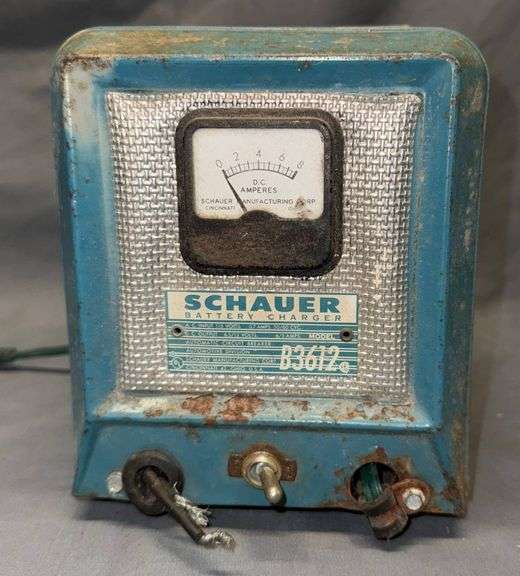 Schauer Model B-717-A Battery Charger - Metzger Property Services, LLC