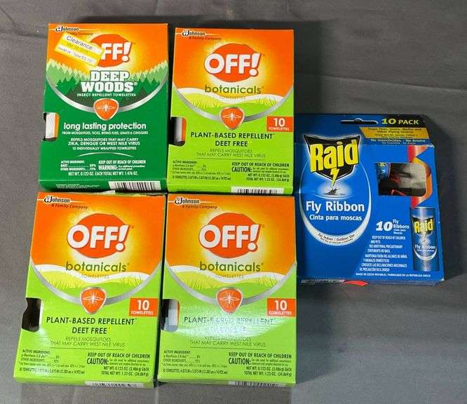 Insect Repellent Towelettes and Fly Ribbon Pack - Metzger Property ...