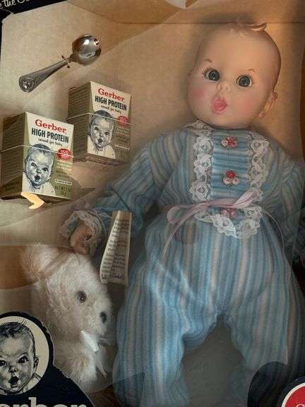 Gerber Baby Doll Set with Accessories in Original Packaging - Metzger ...
