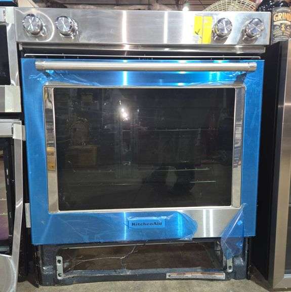 KitchenAid Gas Range with Convection Oven, Model KSDG950ESS1 - Metzger ...