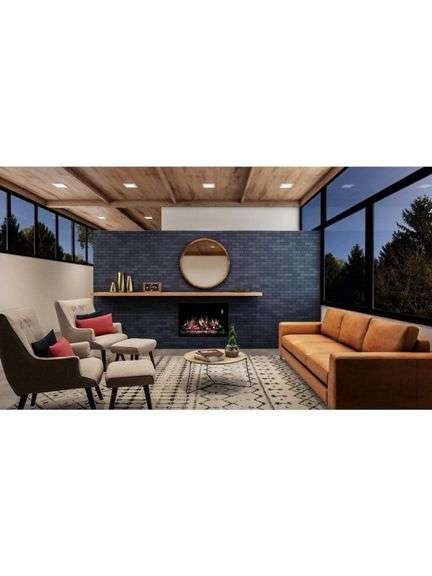 HALO - 9 in. White Recessed Ceiling Light Square Trim with Glass ...