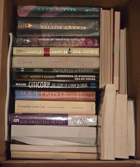 Hardcover and Paperback Books Including Biographies, Self-Help, and ...