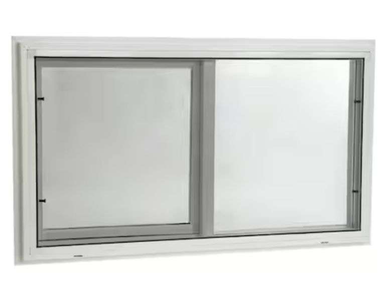 TAFCO WINDOWS 32.25 in. x 20.25 in. White Left-Hand Double-Pane ...