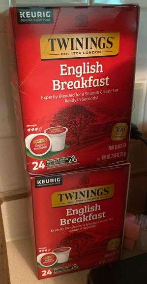 Keurig Single-Serve Coffee Maker with K-Cup Storage and Assorted Tea Pods - Metzger Property ...